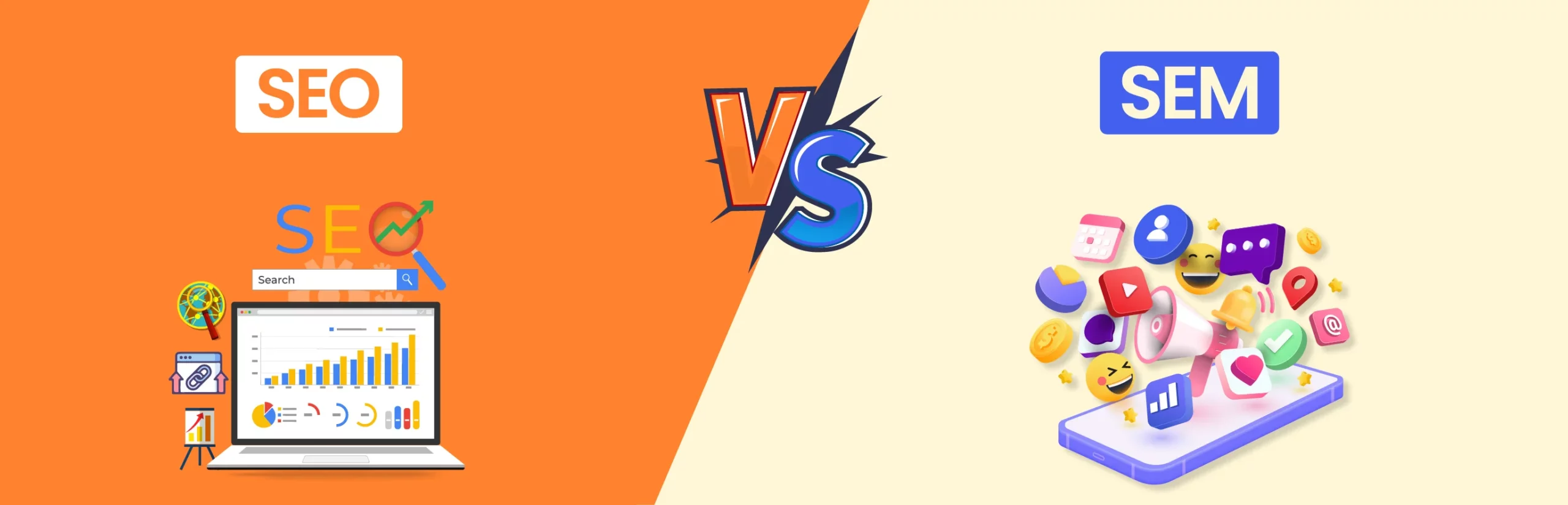 The What, Why, & How of SEO vs SEM for Your Brand